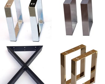 16 Modern Black X Shape Furniture Legs Coffee Table | Etsy