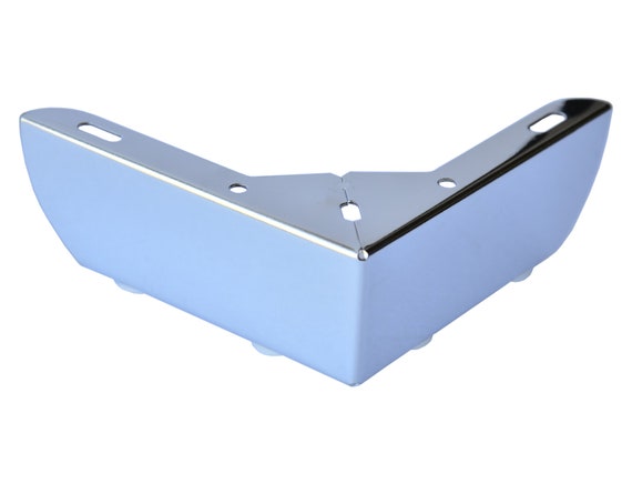 4pc Heavy Duty Modern Triangle Furniture Legs Chrome or - Etsy