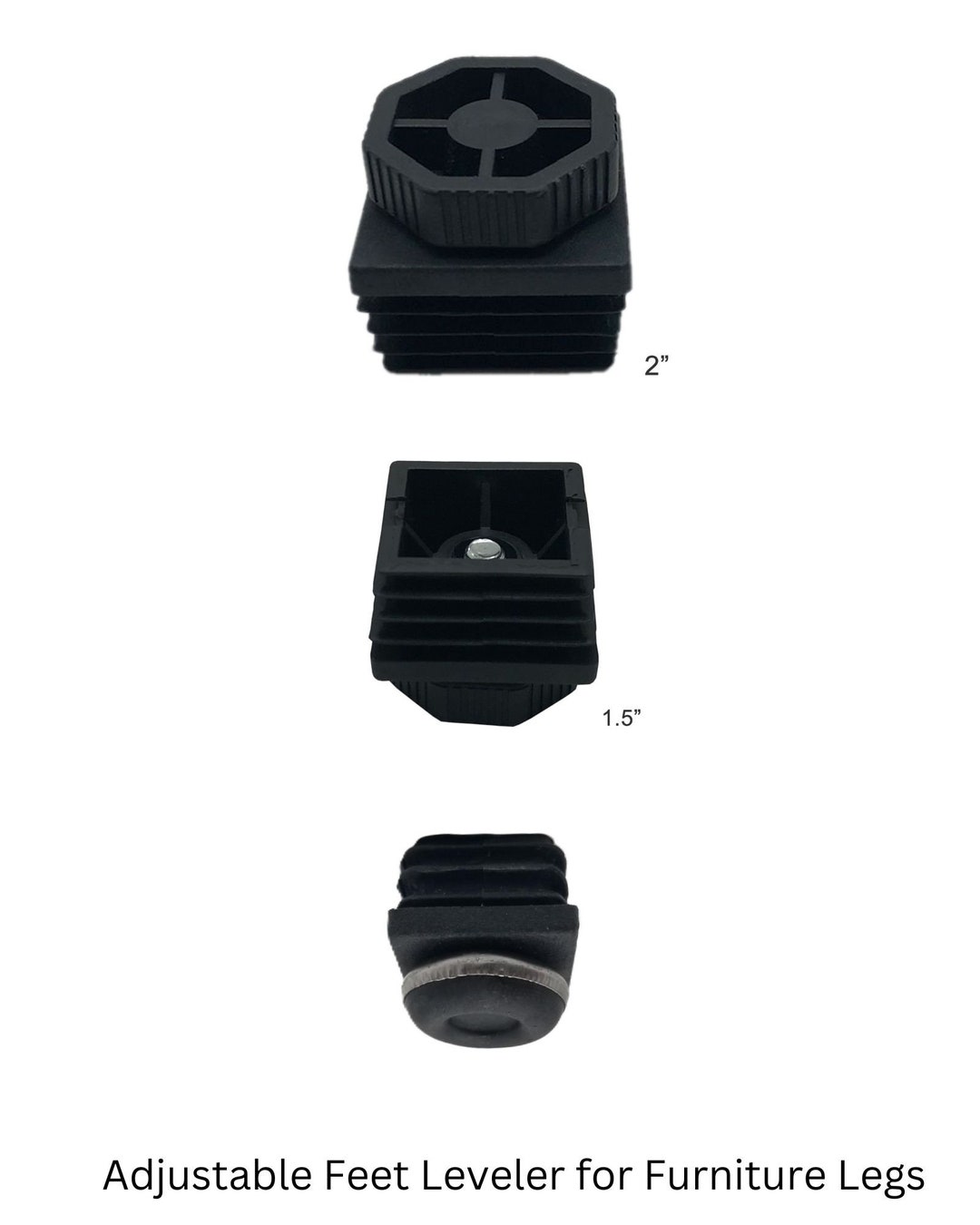 Adjustable Feet Leveler Legs Leveling Kit for Sofa, Cabinet, Vanity, ET ...