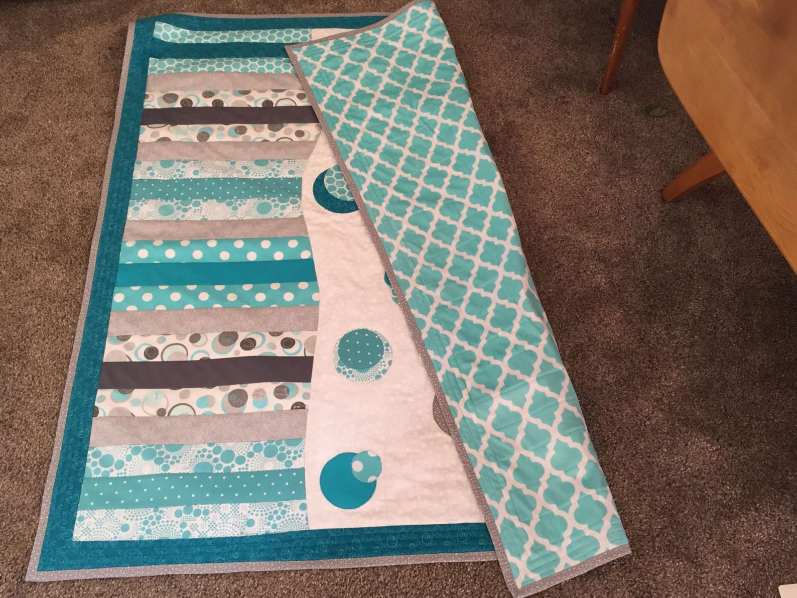 Bubble up Baby Quilt Pattern - Etsy