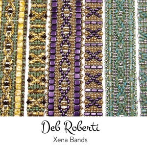 Xena Bands Beaded Pattern Tutorial by Deb Roberti (digital Download PDF ...