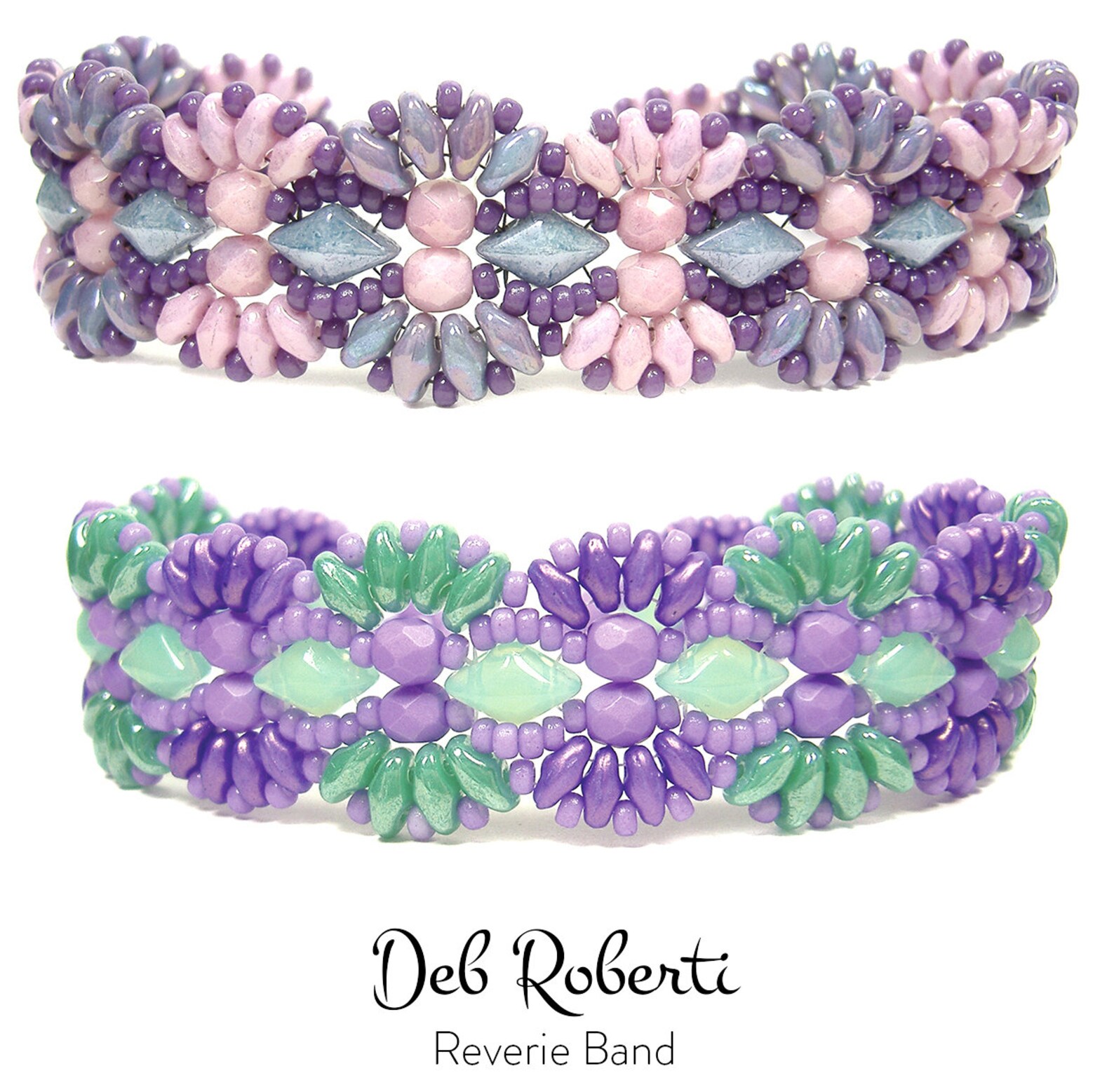 Reverie Band Beaded Pattern Tutorial by Deb Roberti (digital Download ...