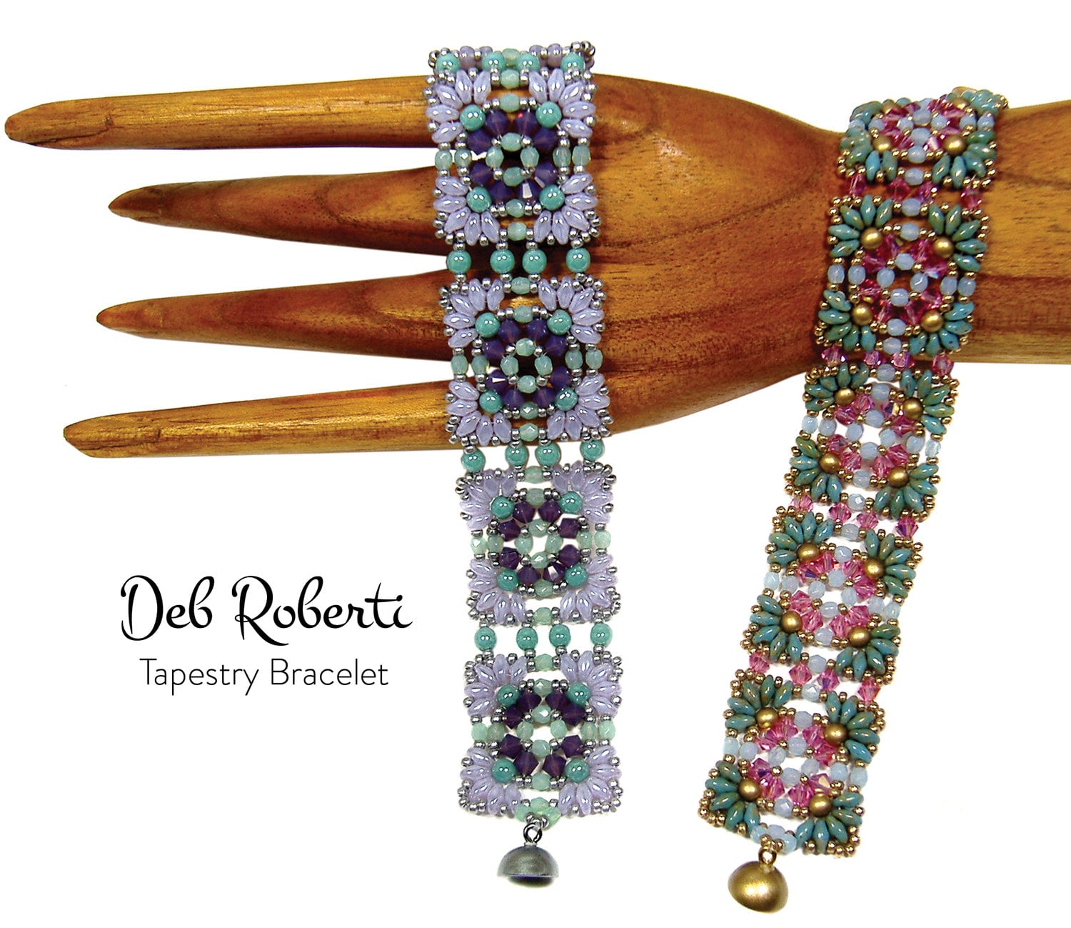 Tapestry Bracelet Beaded Pattern Tutorial by Deb Roberti - Etsy