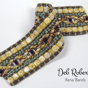 Xena Bands Beaded Pattern Tutorial by Deb Roberti (digital Download PDF ...
