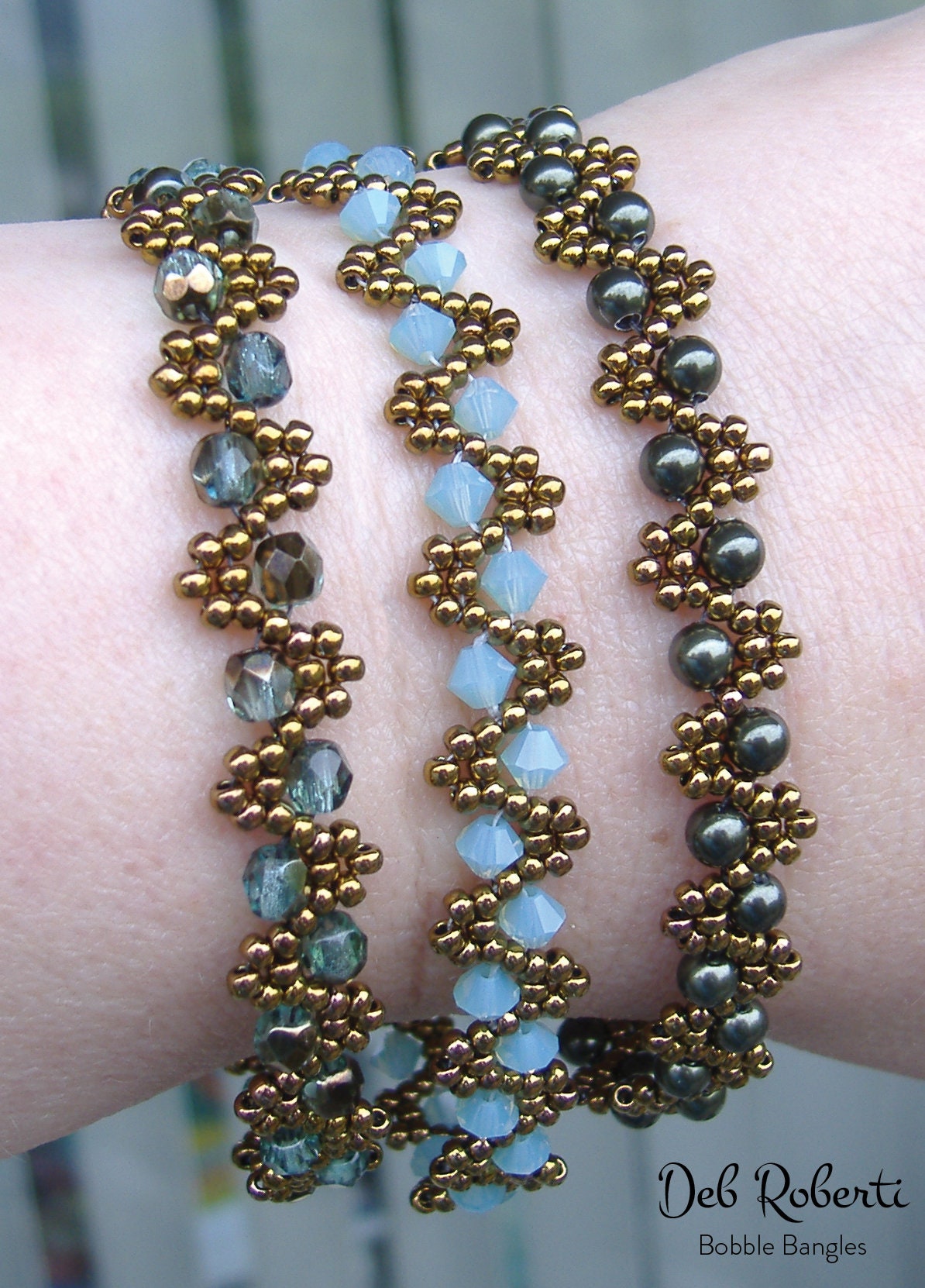 Bobble Bangles Beaded Pattern Tutorial by Deb Roberti (digital Download ...