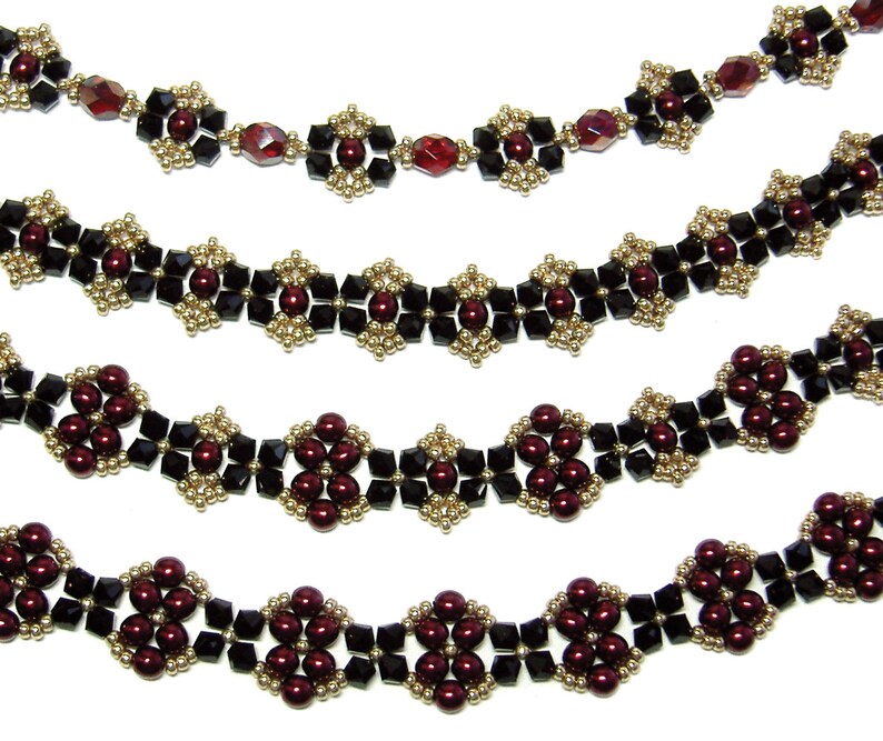 Craving Crystal Beaded Pattern Tutorial by Deb Roberti - Etsy