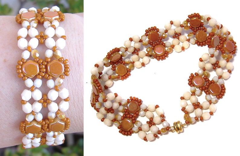 Bubble Bands Beaded Pattern Tutorial by Deb Roberti (digital Download ...