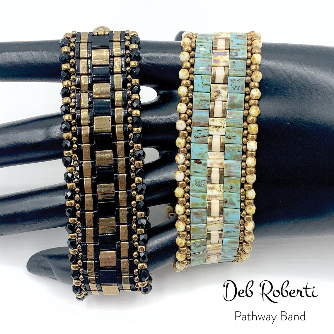 Pathway Band Beaded Pattern Tutorial by Deb Roberti (digital Download ...