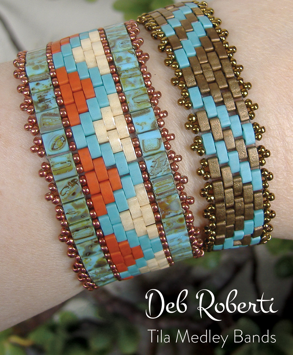 Tila Medley Bands Beaded Pattern Tutorial by Deb Roberti (digital ...