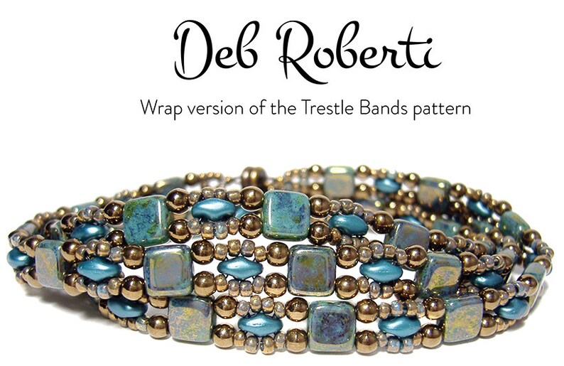 Trestle Bands Beaded Pattern Tutorial by Deb Roberti (digital Download ...