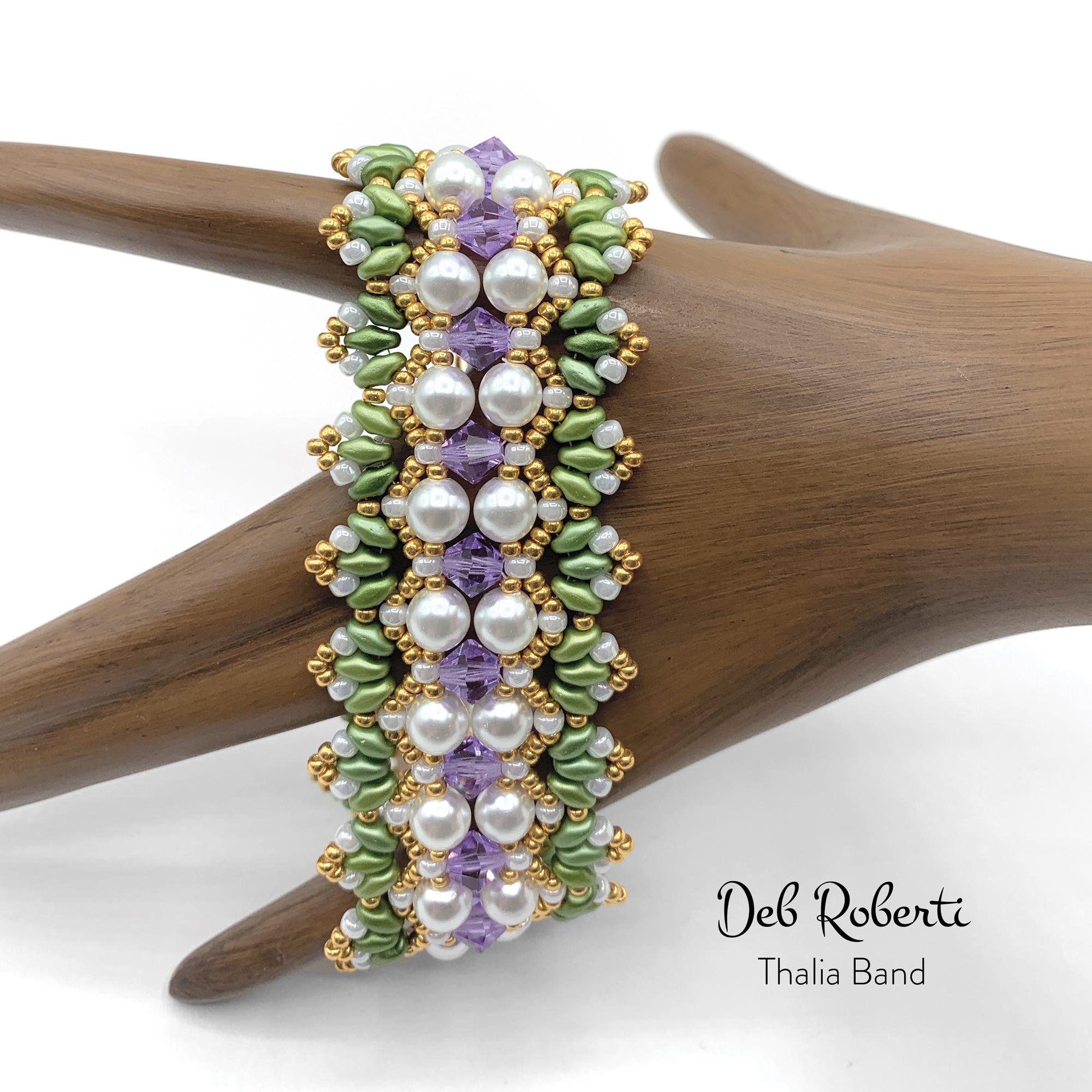 Thalia Band Beaded Pattern Tutorial by Deb Roberti (digital Download ...