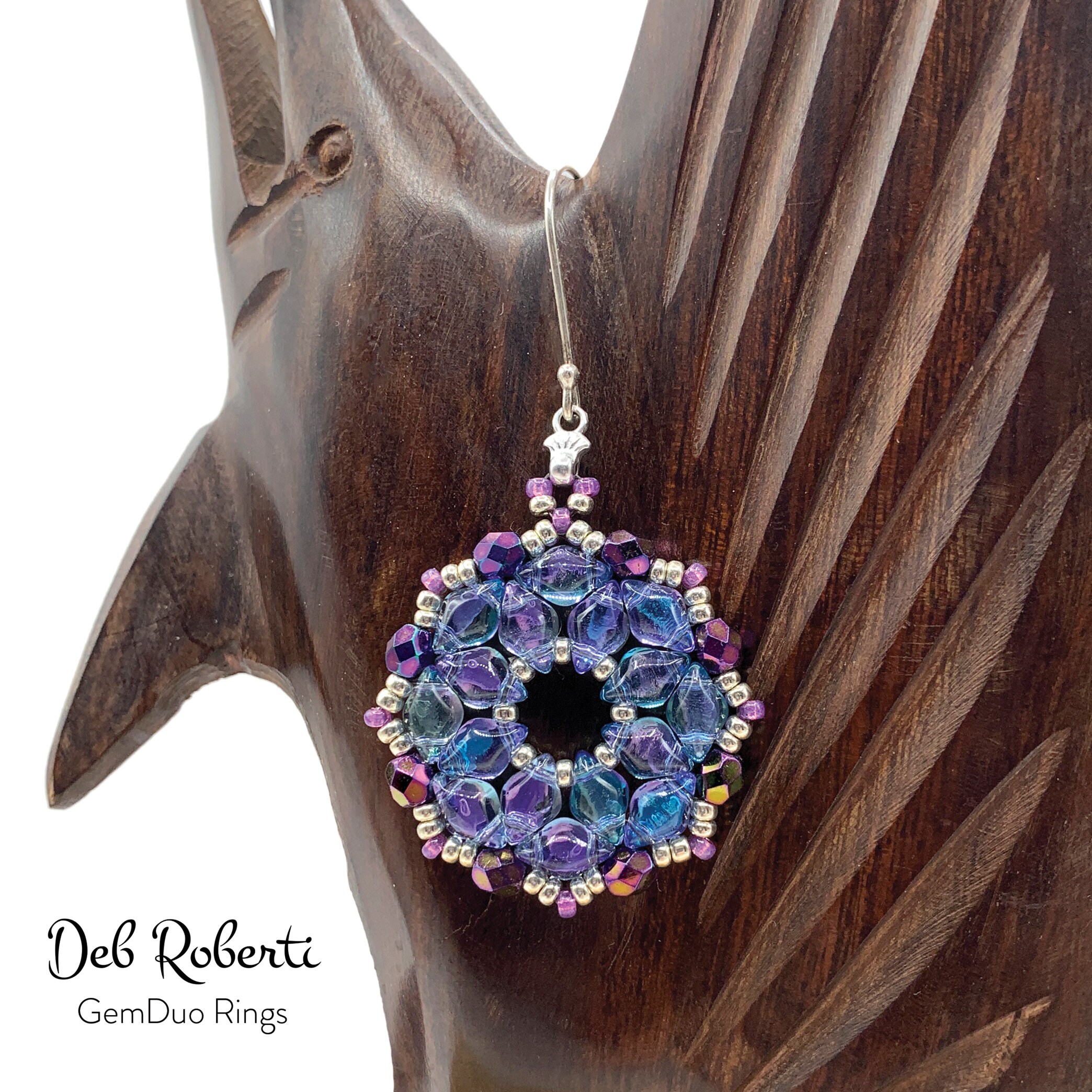 Gemduo Rings Beaded Pattern Tutorial by Deb Roberti (digital Download ...
