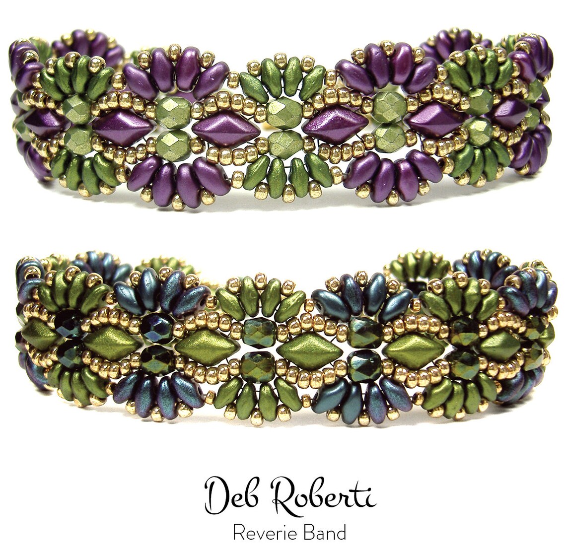 Reverie Band Beaded Pattern Tutorial by Deb Roberti (digital Download ...