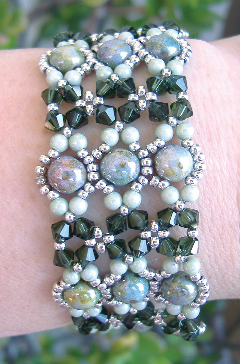Bubble Bands Beaded Pattern Tutorial by Deb Roberti (digital Download ...