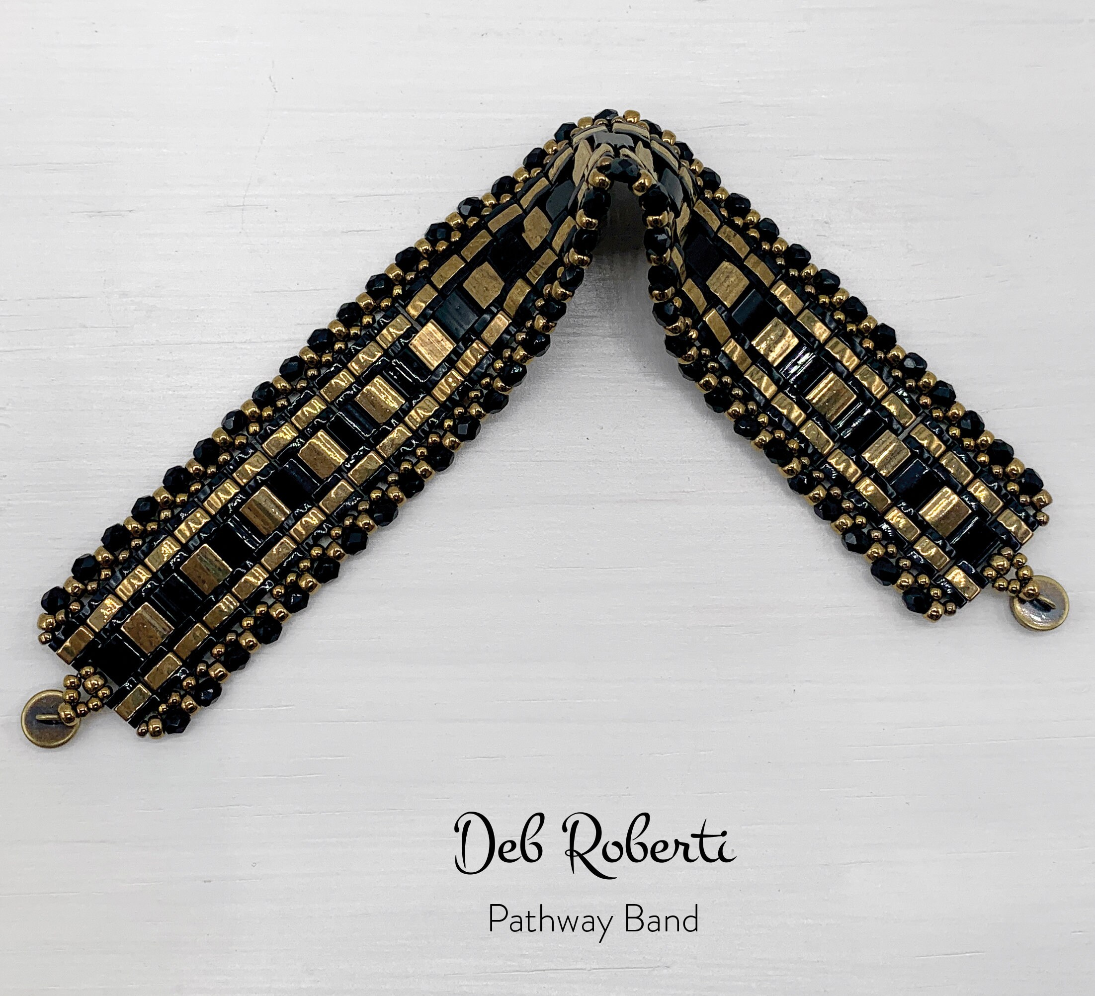Pathway Band Beaded Pattern Tutorial by Deb Roberti (digital Download ...