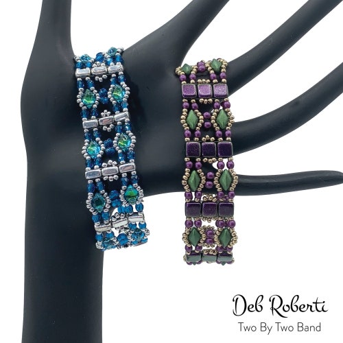 Love Band Beaded Pattern Tutorial by Deb Roberti digital - Etsy