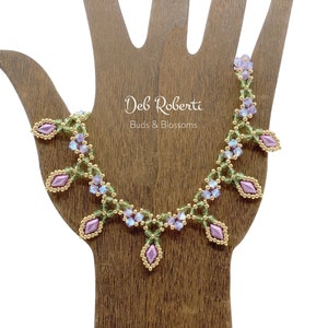 Buds and Blossoms Beaded Pattern Tutorial by Deb Roberti (digital ...