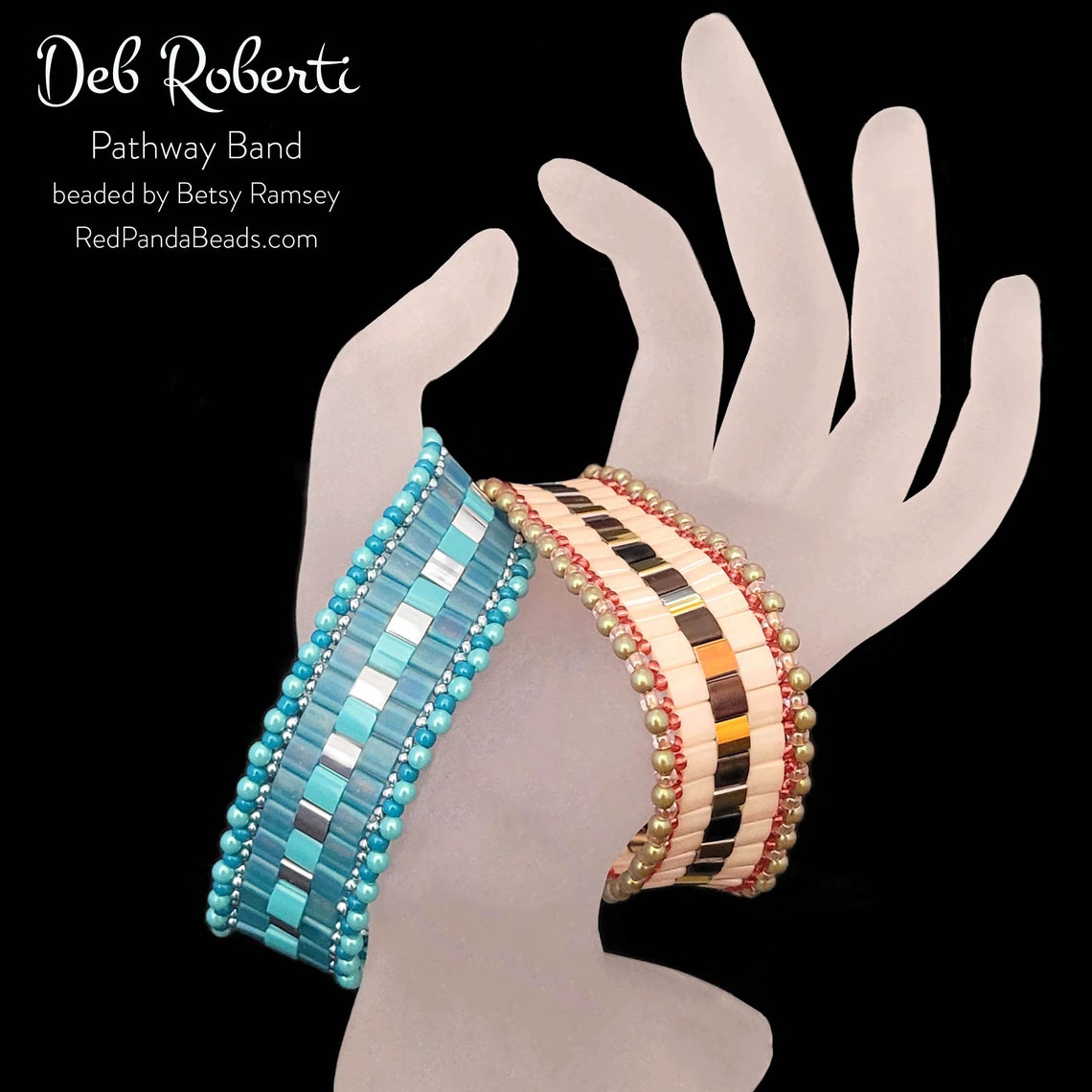 Pathway Band Beaded Pattern Tutorial by Deb Roberti (digital Download ...