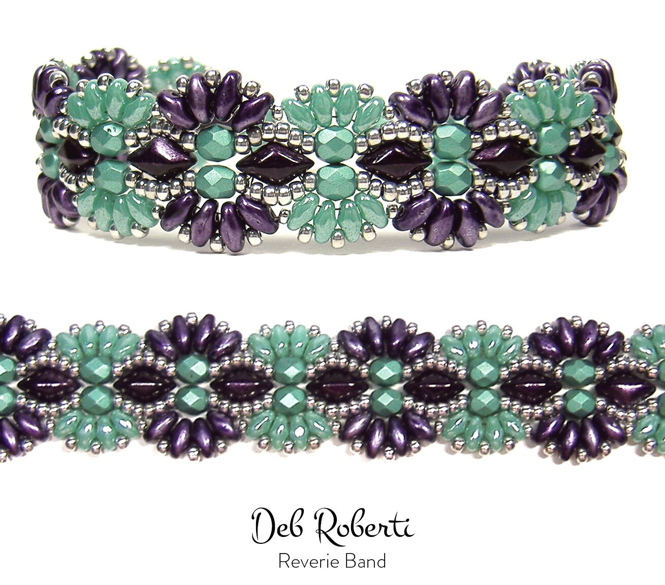 Reverie Band Beaded Pattern Tutorial by Deb Roberti (digital Download ...