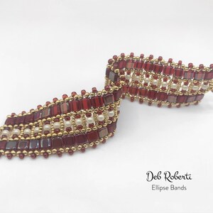 Ellipse Bands Beaded Pattern Tutorial by Deb Roberti (digital Download ...