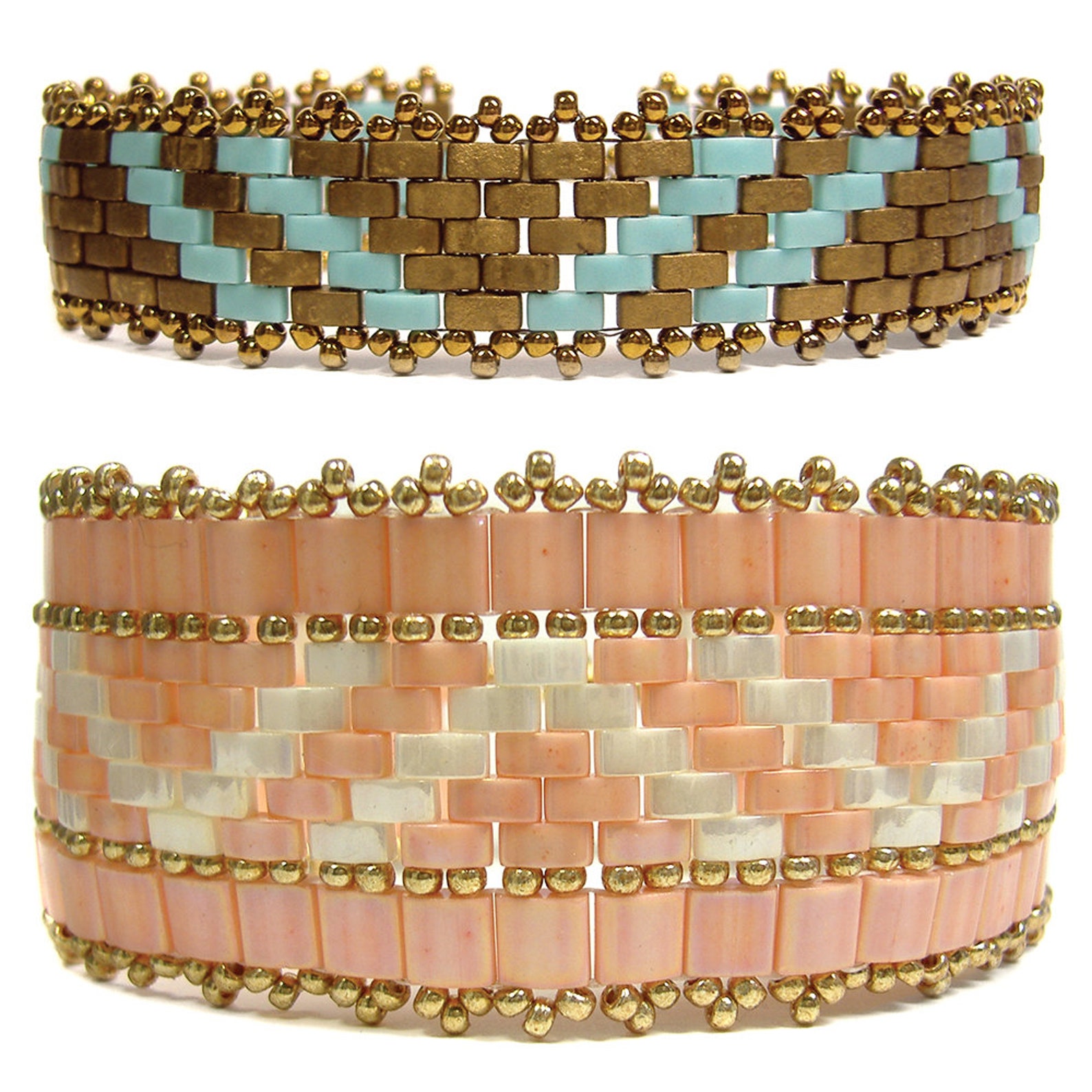 Tila Medley Bands Beaded Pattern Tutorial by Deb Roberti (digital ...