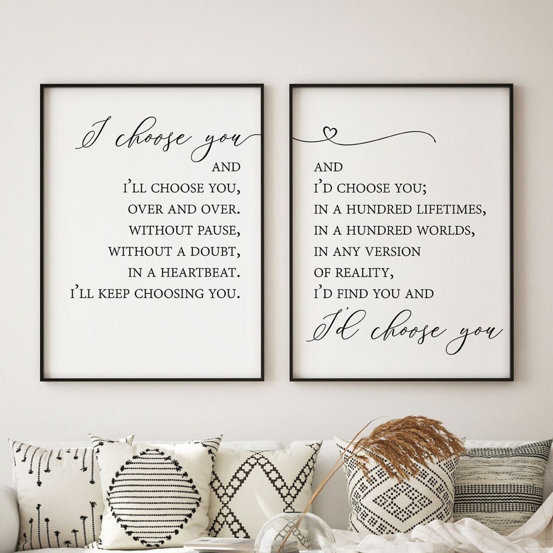 I Choose You - Etsy