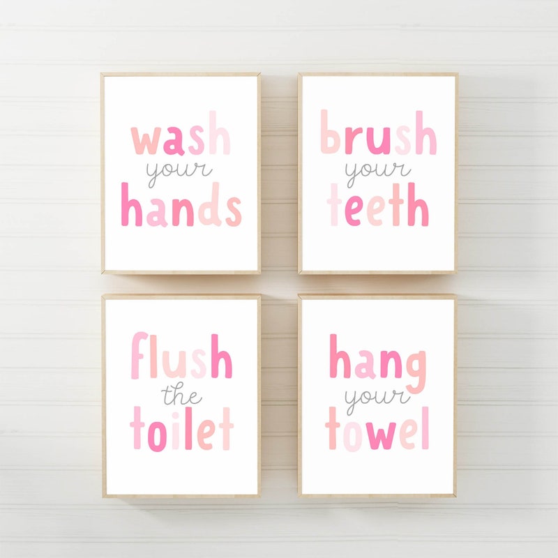 Girls Bathroom Sign - Etsy