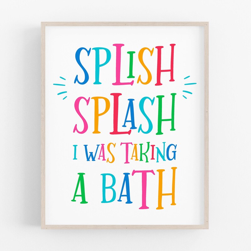 Splish Splash I Was - Etsy