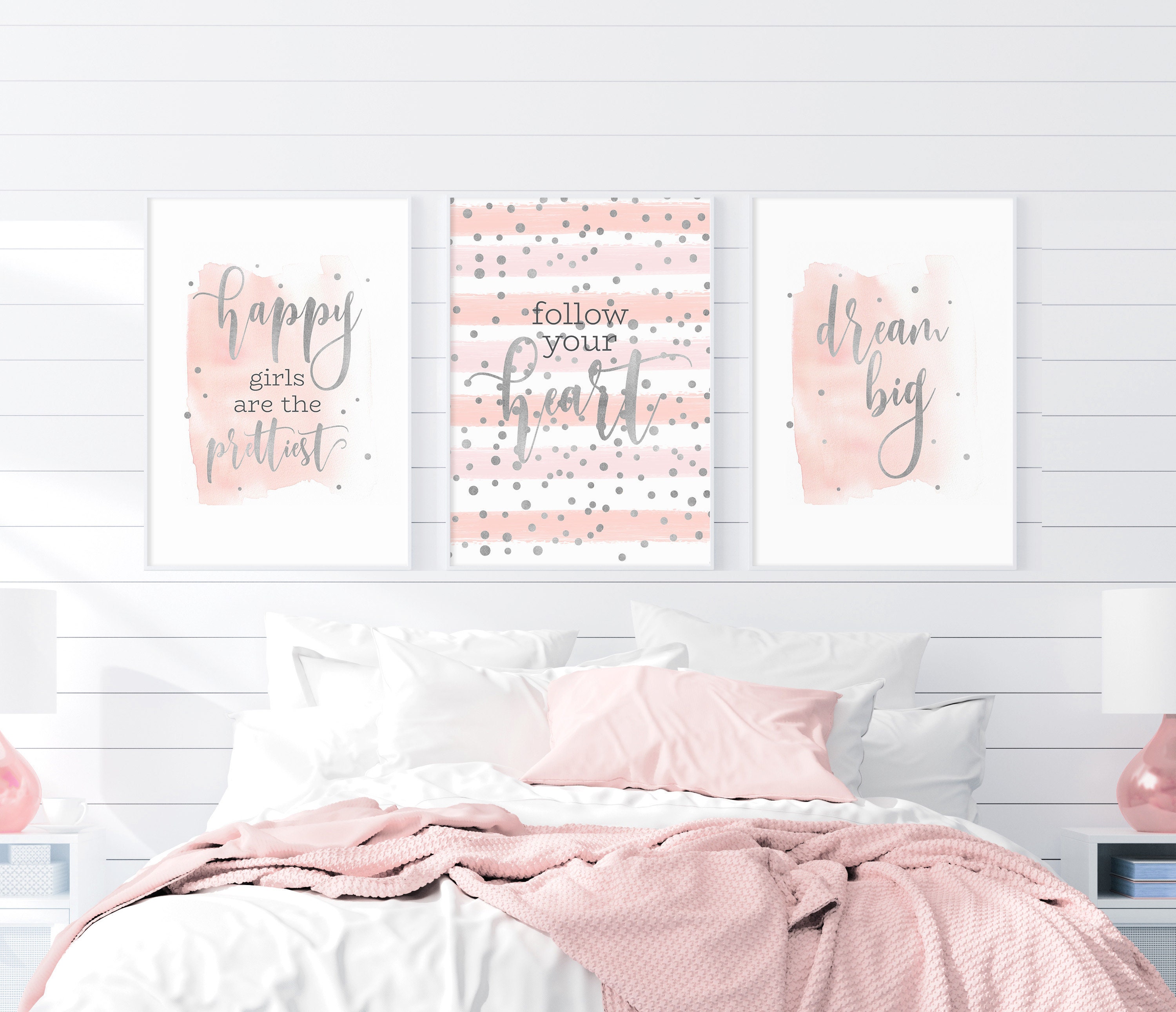 Art & Collectibles Bedroom Posters Love Yourself Inspirational Bedroom ...