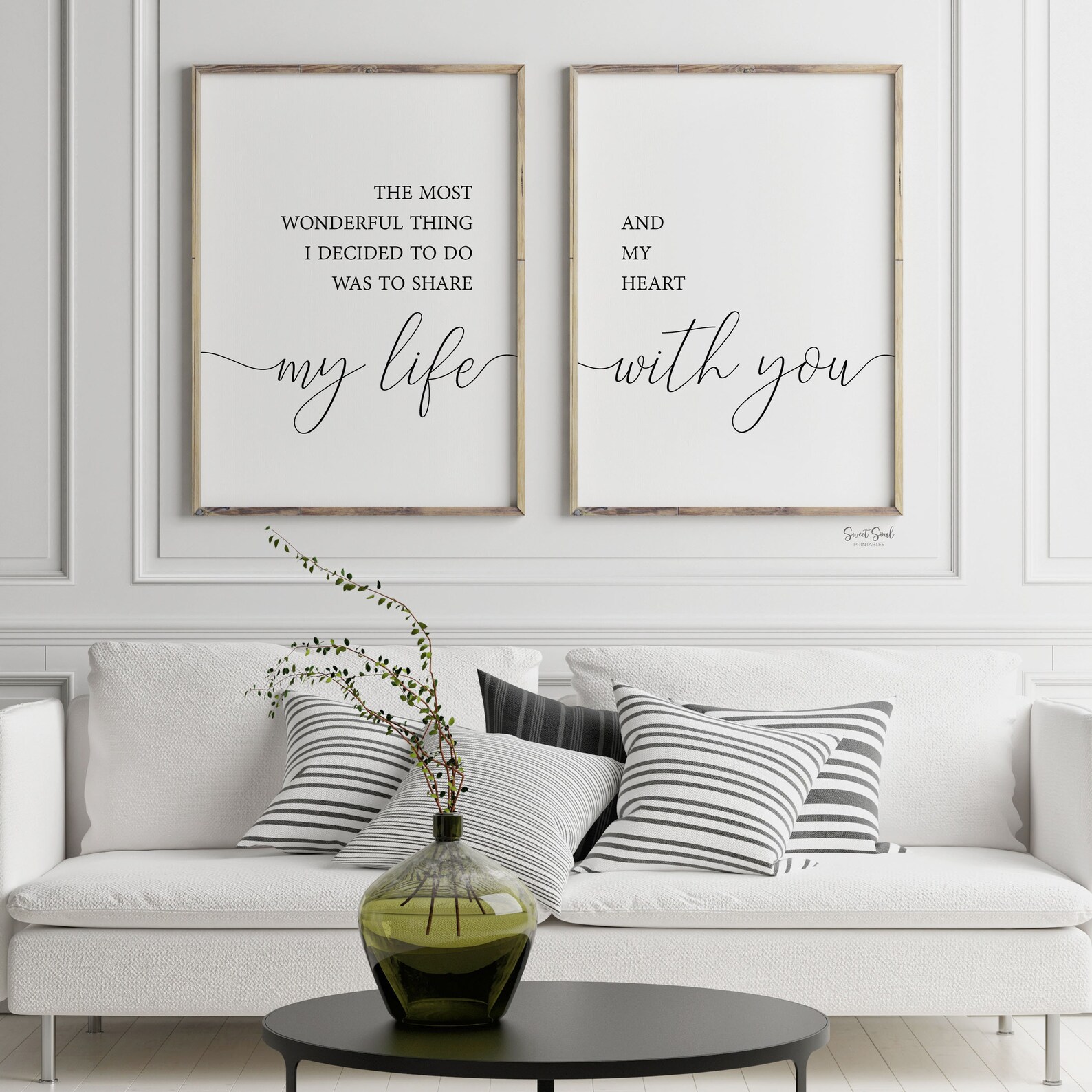 Bedroom Wall Decor Over the Bed Signs Couple Bedroom Prints - Etsy