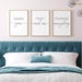 Couple Bedroom Prints Over Bed Wall Decor Bedroom Signs - Etsy