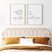 Bedroom Wall Decor Over the Bed Signs Couple Bedroom Prints - Etsy