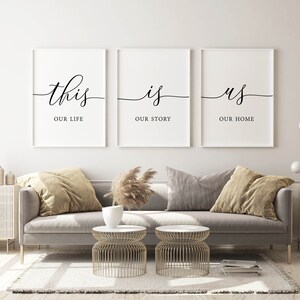 This is Us Printable, Family Quotes, Living Room Prints, Home Decor ...