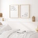 Couple Bedroom Prints Over Bed Wall Decor, Bedroom Signs, Master ...