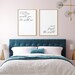 Couple Bedroom Prints Over Bed Wall Decor, Bedroom Signs, Master ...