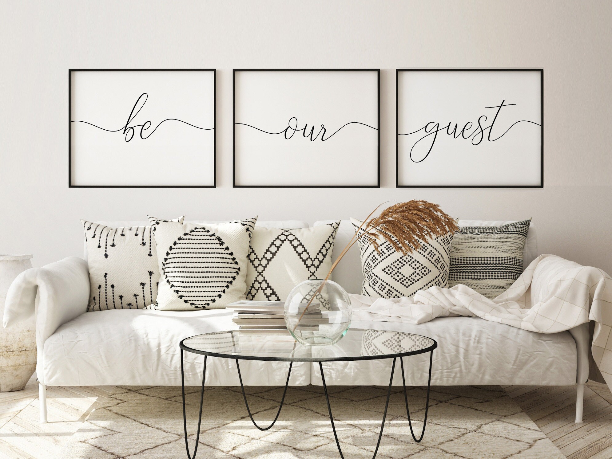 Be Our Guest Print Digital Download Guest Bedroom Decor - Etsy