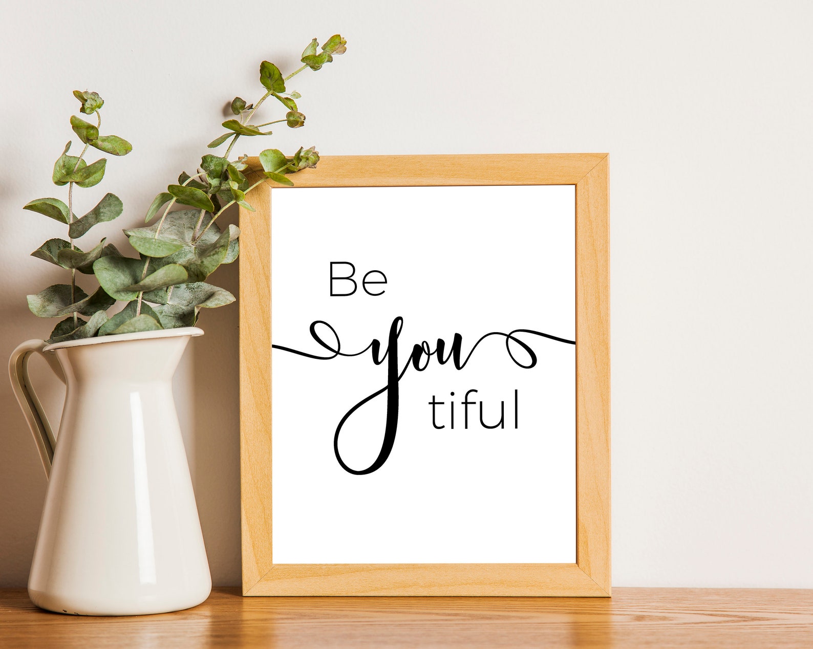 Beyoutiful Print Girl Nursery Decor Girl Bedroom Above Bed | Etsy