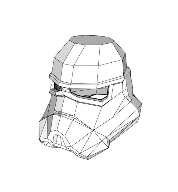 Stormtrooper Helmet Template