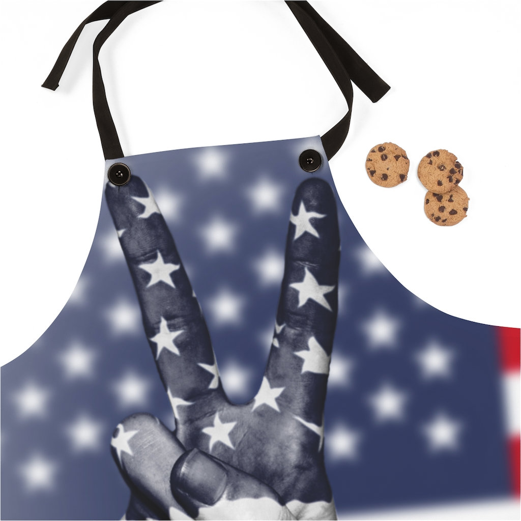 American Flag Apron, USA Apron, Apron for Men, Patriotic Apron, Patriot ...