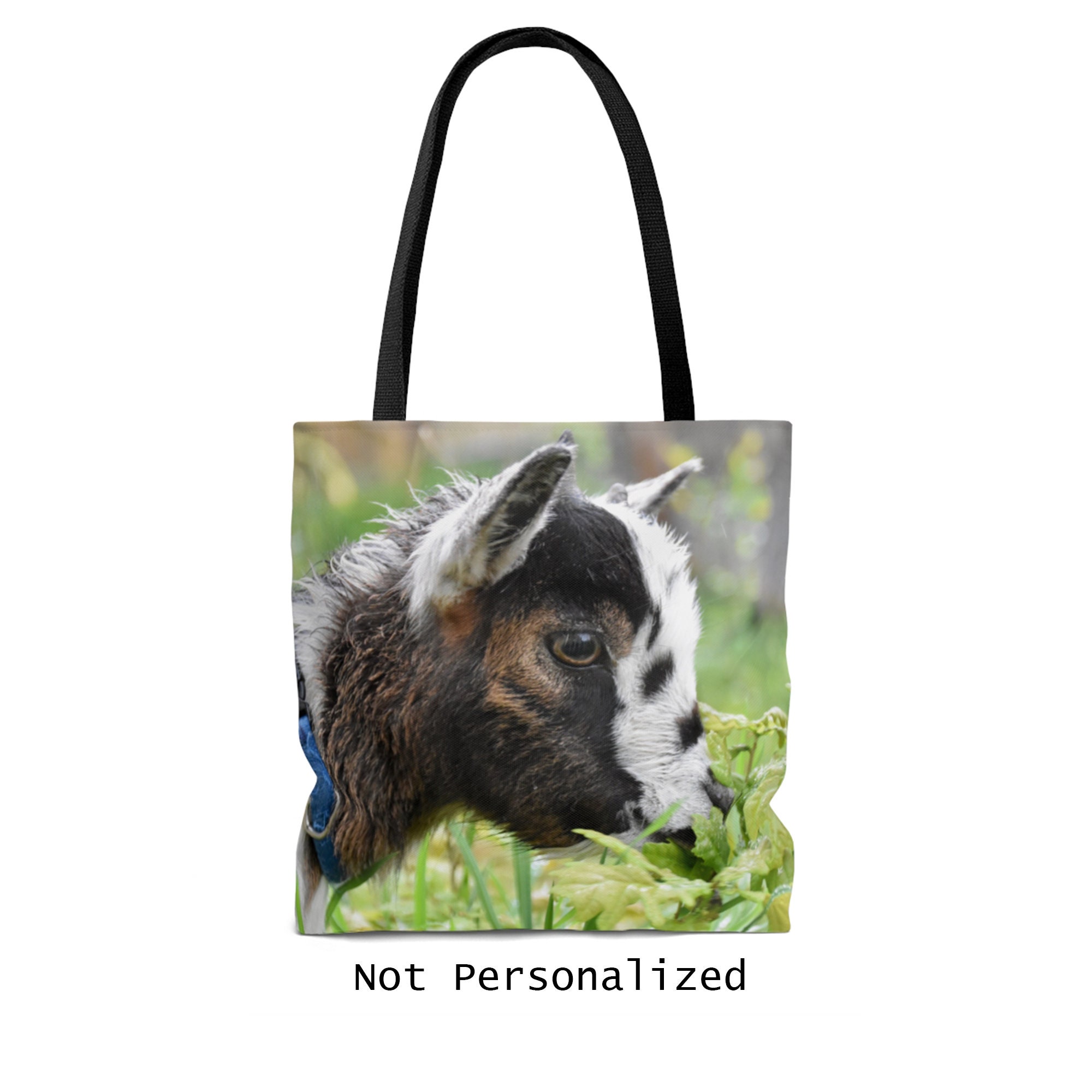Personalized Goat Tote Bag, Goat Diaper Bag, Goat Travel Bag, Goat ...