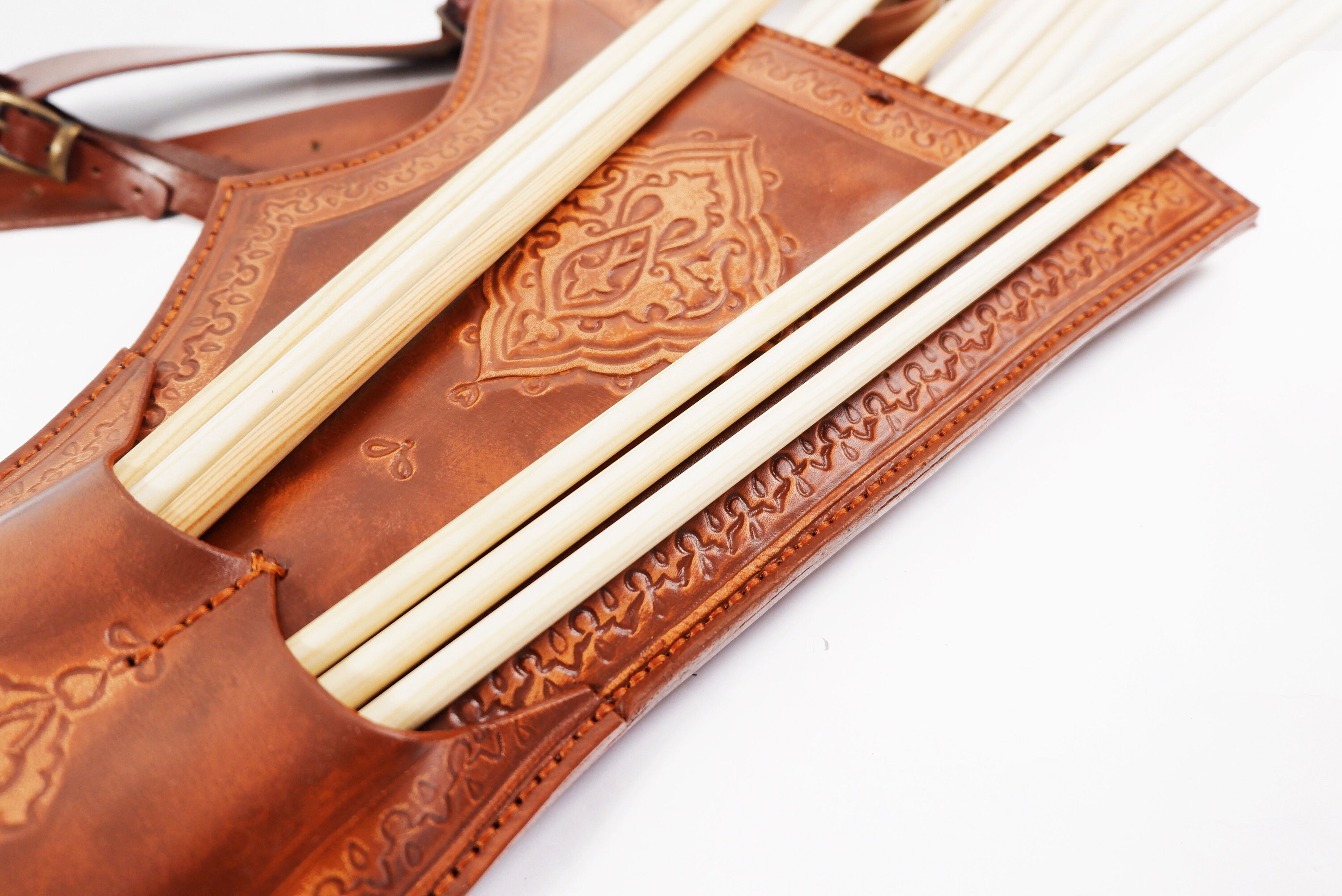 RAQ2106-1 Handcrafted Nomad Mounted Backward Hip Quiver - Etsy