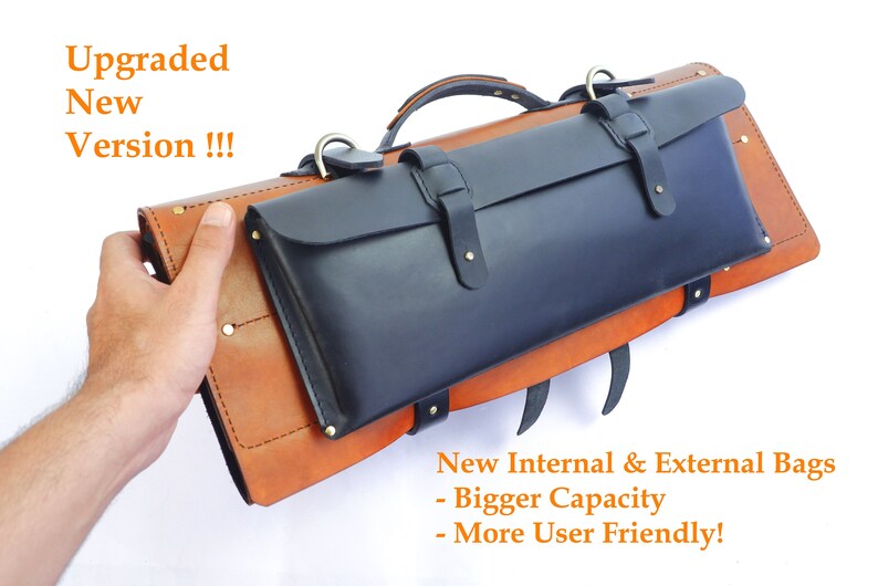 Tailor-made Heavy-duty Leather Knife Roll Bags of the CIA - Etsy