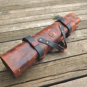 Pocket Knife Roll Bag Folding Knives Organizer 10 Slots Pocket EDC ...