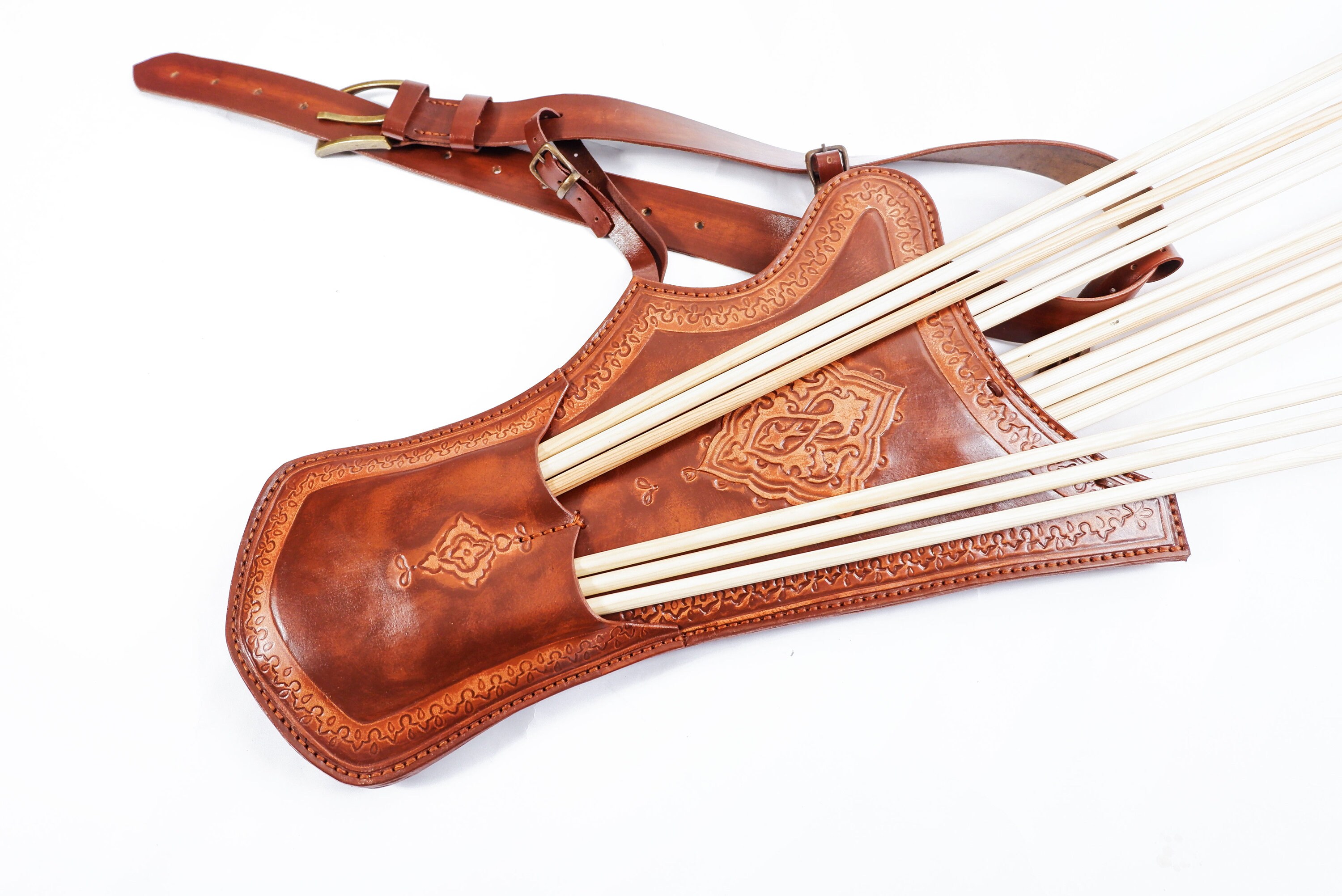 RAQ2106-1 Handcrafted Nomad Mounted Backward Hip Quiver - Etsy