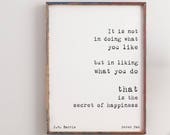 Peter Pan Print Motivational Poster Happy Quote Wall Art | Etsy