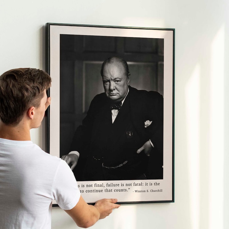 Winston Churchill - Etsy