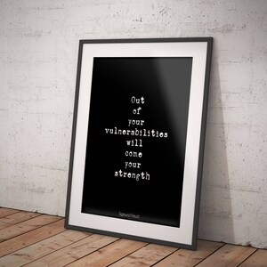 Motivation Print With Sigmund Freud Quote, Inspirational Poster, Freud ...