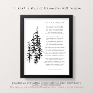 Good Timber Poem Lds Gift, Thomas S Monson Mormon Quote, Douglas ...