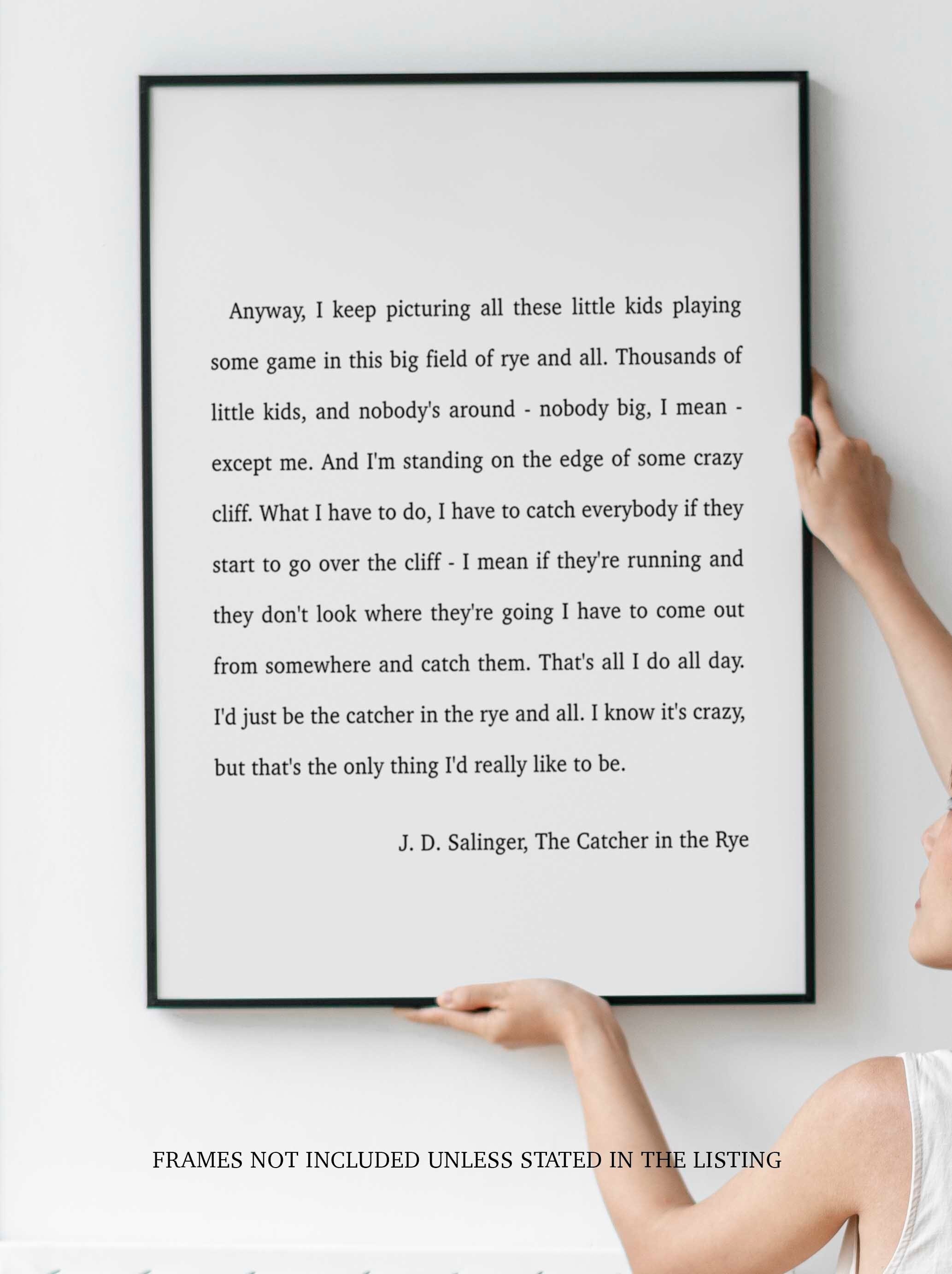 Catcher In The Rye Phony Quotes