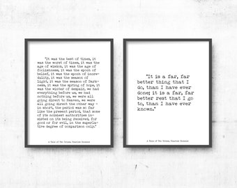 A Tale of Two Cities - Etsy